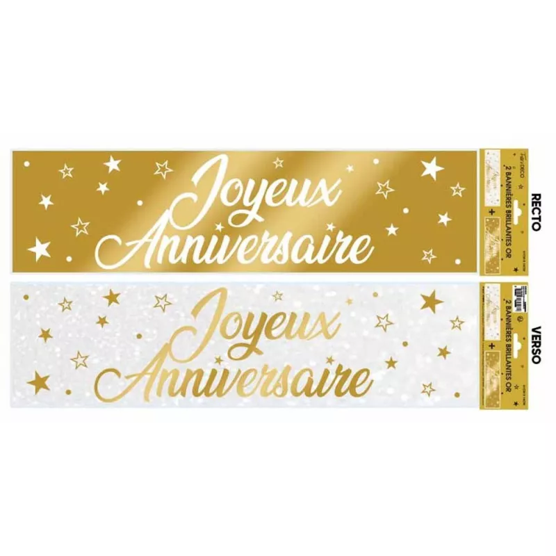 Joyeux Anniversaire, Banderoles Et Confettis Ballon Joyeux